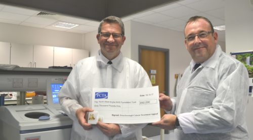 PCTA donates £60,000 to PCH – Peterborough Cancer Treatment Appeal (PCTA)